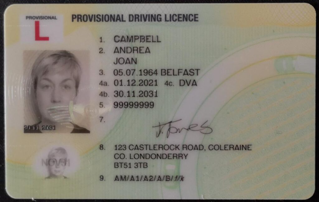 Full UK Driving Licence | DVLA Registered | Provisional L
